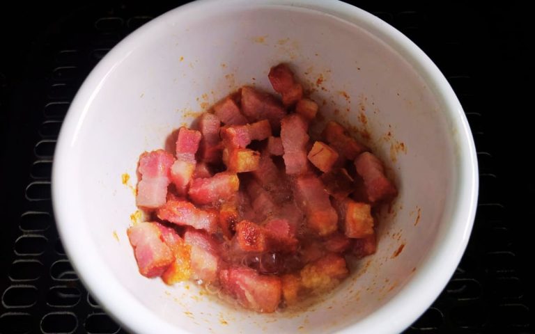 Bacon em Cubinhos na Airfryer: Pronto em 10 MINUTOS