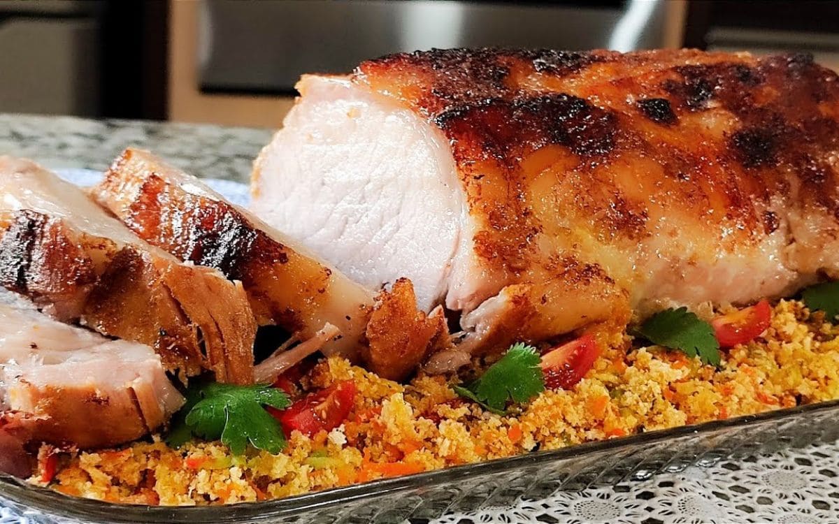 A Receita Perfeita Para um Lombo Suíno Assado Macio e Delicioso