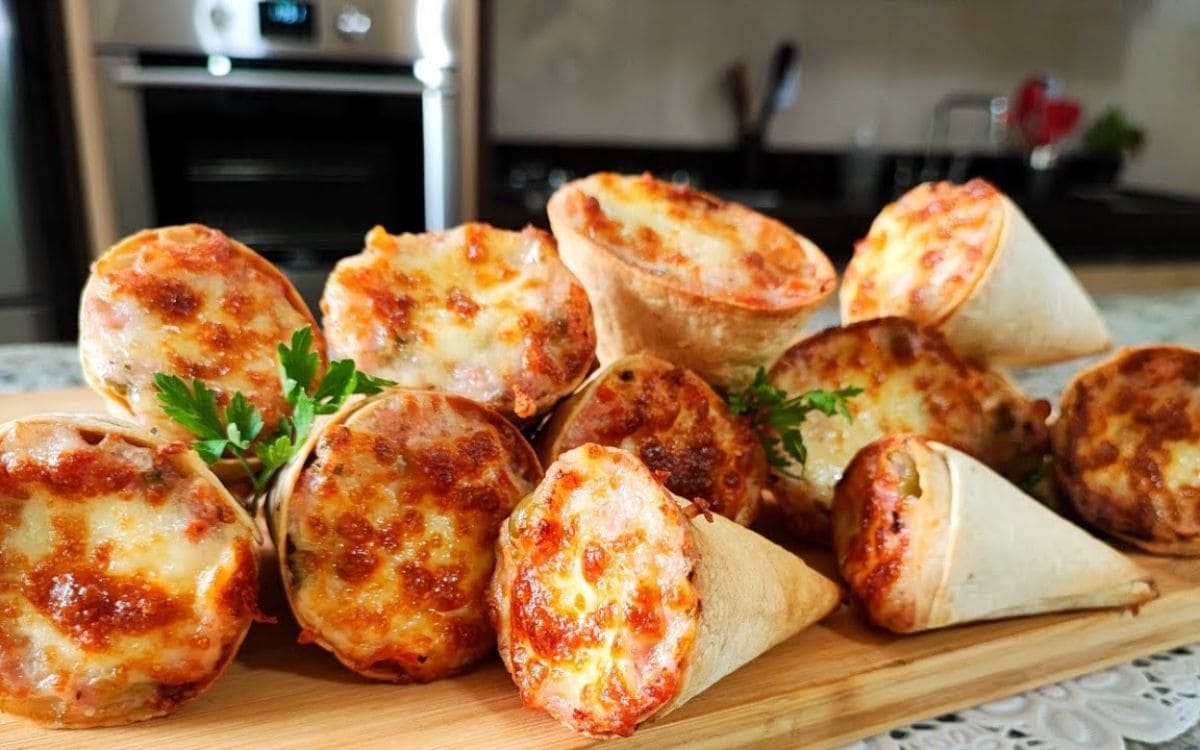 Pizza Cone: Um Lanche Delicioso Pronto em Poucos Minutos