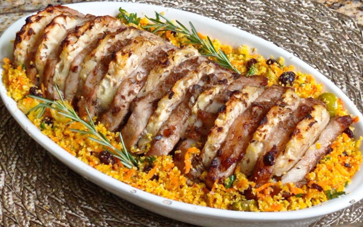 Lombo Assado com Abacaxi: Receita Suculenta para o Natal